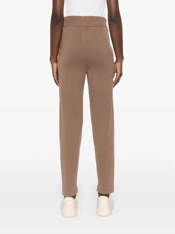 Max Mara Ribbed-knit Track Pants