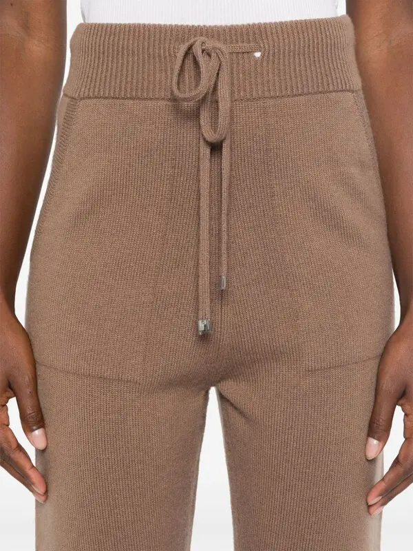 Max Mara Ribbed-knit Track Pants