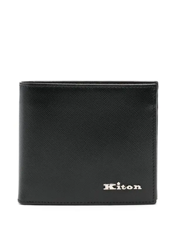 Kiton Bi-fold Wallet - Black