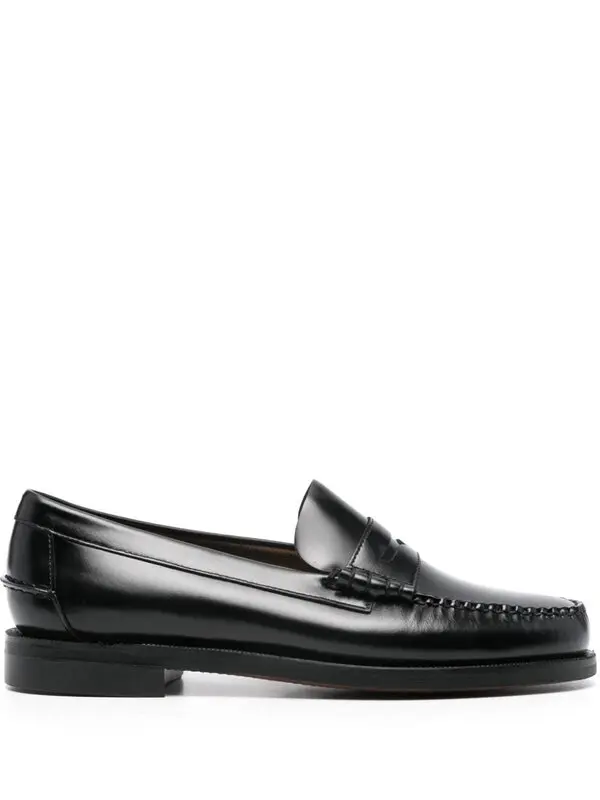 SEBAGO Penny-strap Loafers - Black