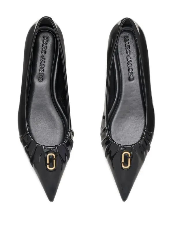 Marc Jacobs Ali Ballerina Shoes - Black