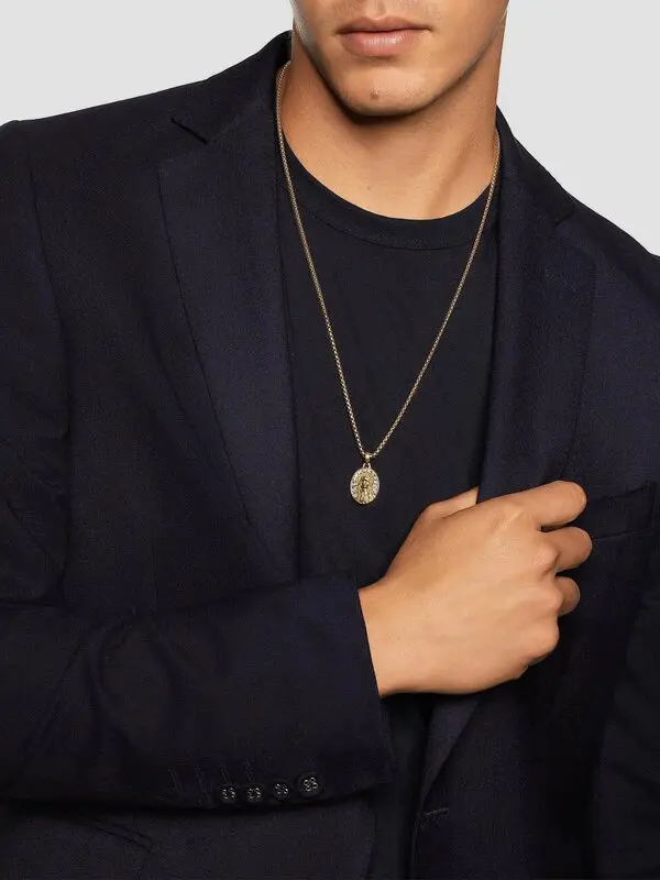 David Yurman Mary Amulet In 18k Yellow Gold
