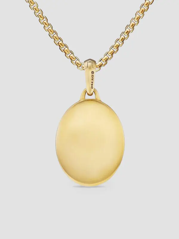 David Yurman Mary Amulet In 18k Yellow Gold