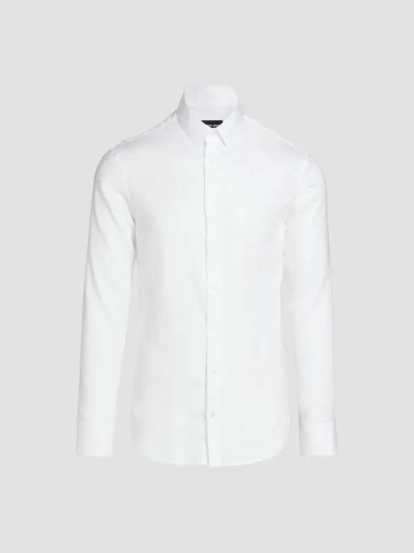 Giorgio Armani Solid Front-button Shirt