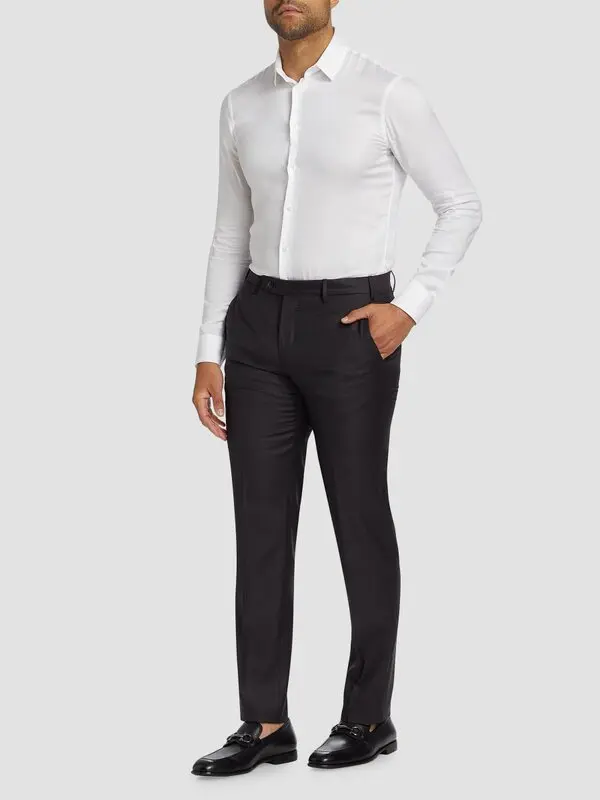 Giorgio Armani Solid Front-button Shirt