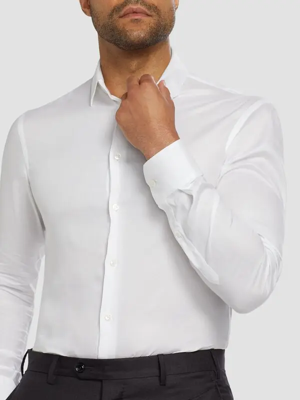 Giorgio Armani Solid Front-button Shirt