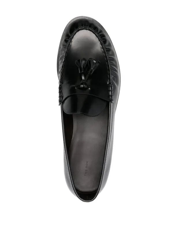 THE ROW Tassel-embellished Loafers