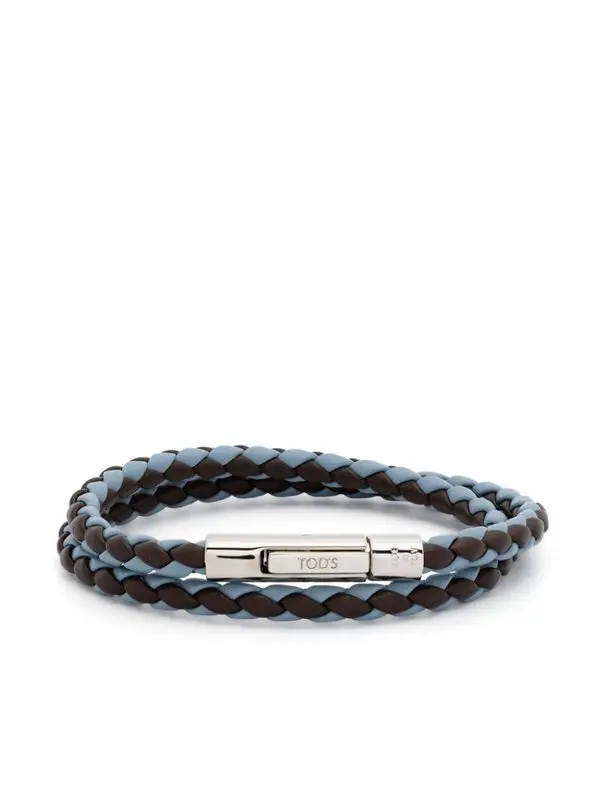TOD'S Mycolours Braided Bracelet - Blue