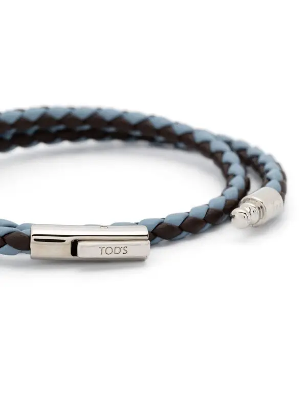 TOD'S Mycolours Braided Bracelet - Blue