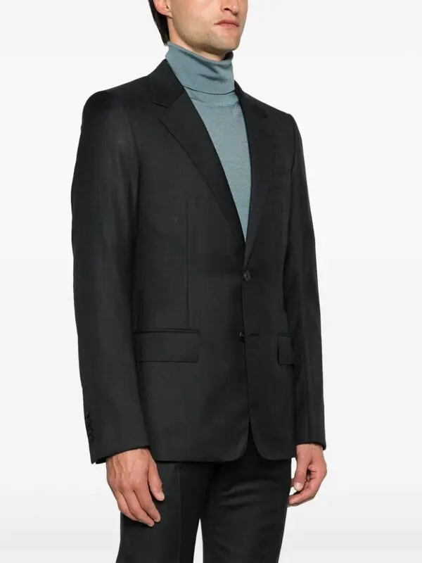LANVIN Single-breasted Blazer - Grey