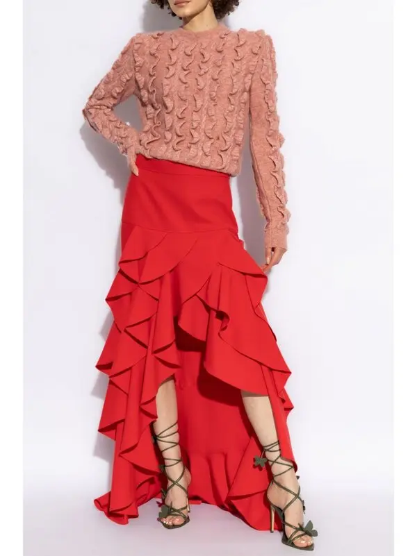 Moschino Plaque Sweater - Pink