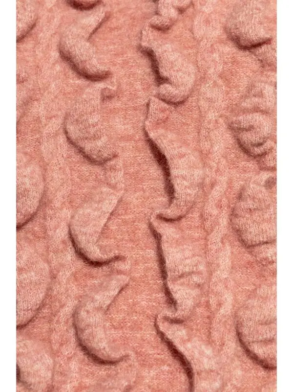 Moschino Plaque Sweater - Pink
