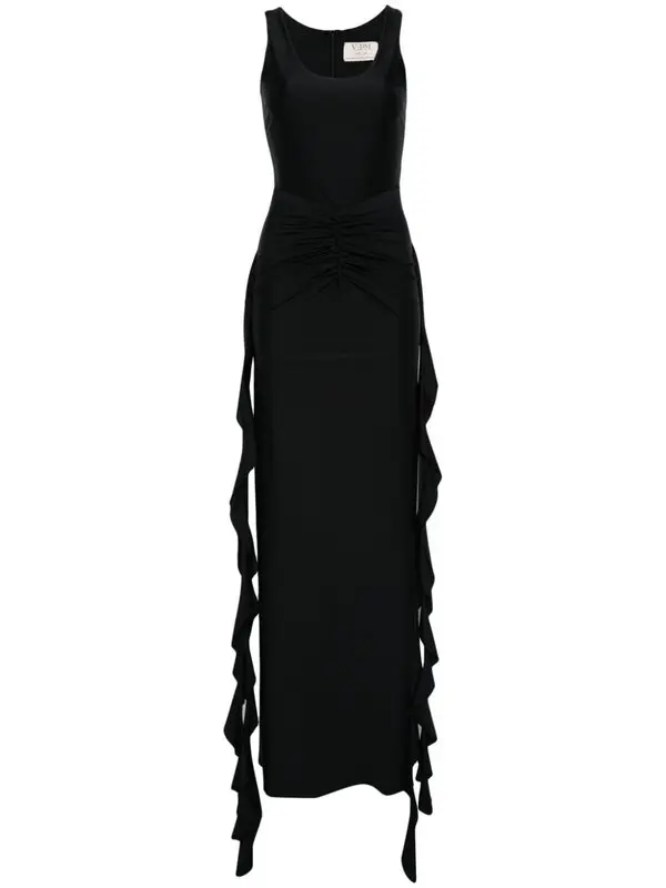 V:PM ATELIER Tacy Maxi Dress - Black