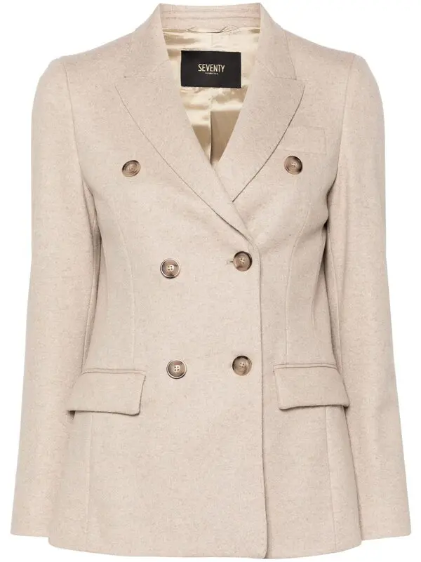 Seventy Wool Double-breasted Blazer