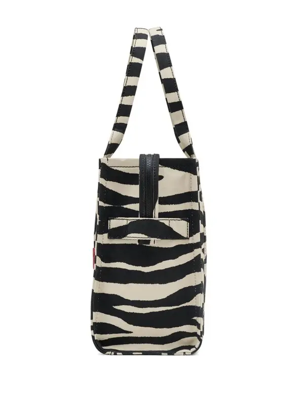 Marc Jacobs Zebra-print Tote Bag - Black
