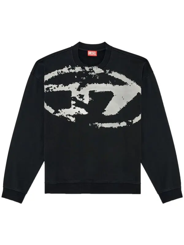 DIESEL® S-boxt-n5 Sweatshirt - Black