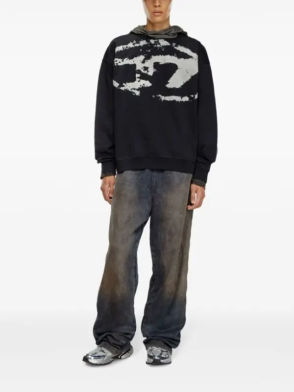 DIESEL® S-boxt-n5 Sweatshirt - Black