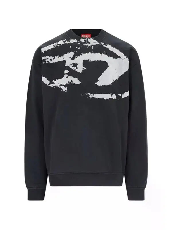 DIESEL® S-boxt-n5 Sweatshirt - Black
