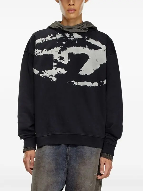 DIESEL® S-boxt-n5 Sweatshirt - Black