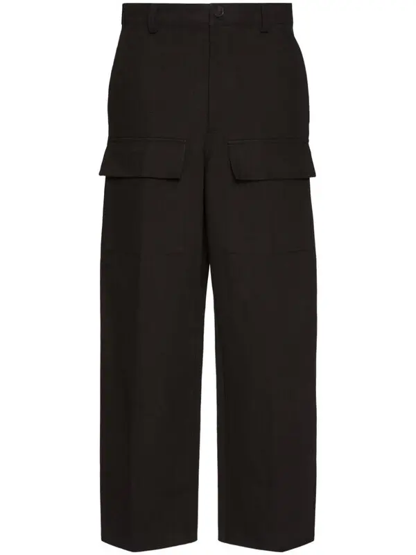 Valentino Garavani Canvas Cargo Trousers