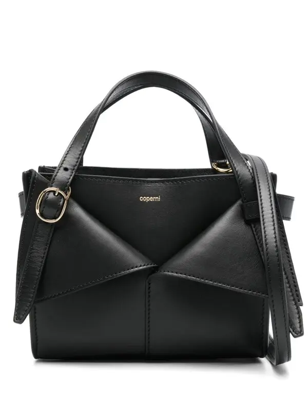 Coperni Mini Belt Cabas Tote - Black