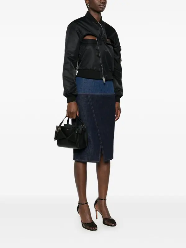 Coperni Mini Belt Cabas Tote - Black
