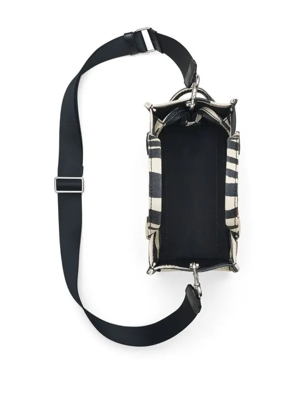 Marc Jacobs Zebra-print Tote Bag - Black