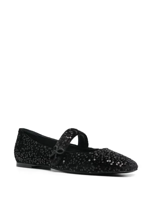 Roberto Festa Sequin-embellished Ballerinas