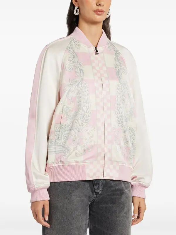 Versace Barocco-print Bomber Jacket