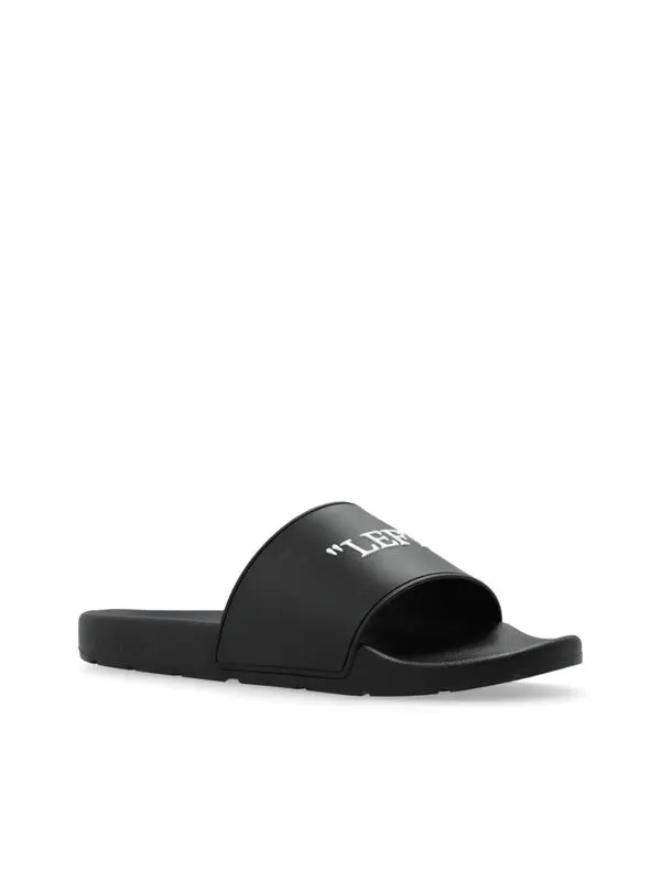 Off-White X Virgil Abloh Logo-print Slides