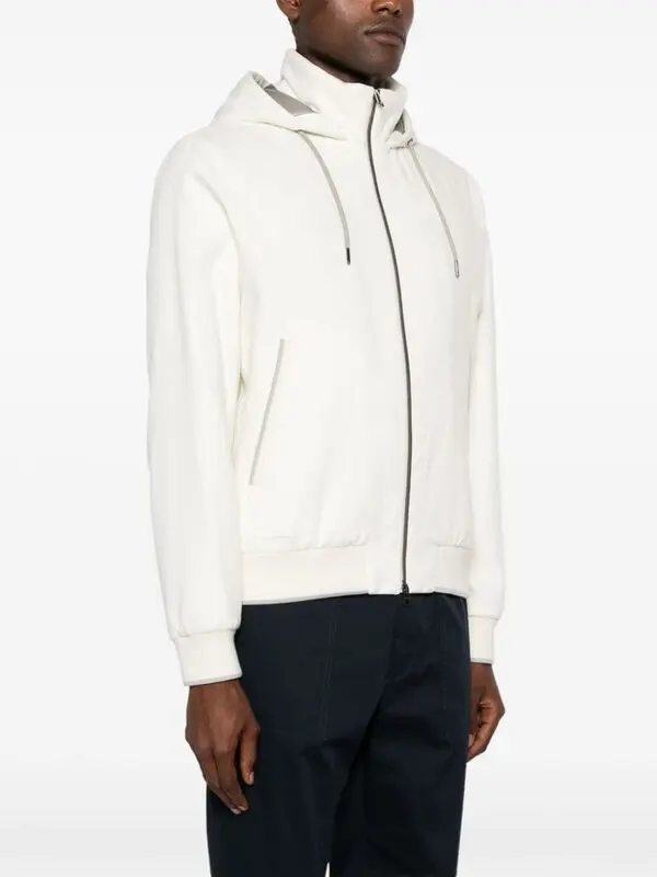 Herno Hooded Jacket - Neutrals