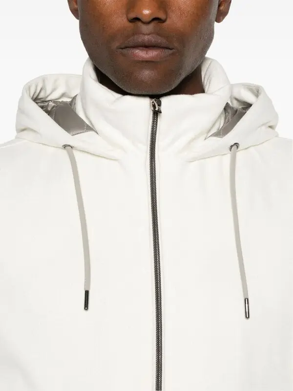 Herno Hooded Jacket - Neutrals