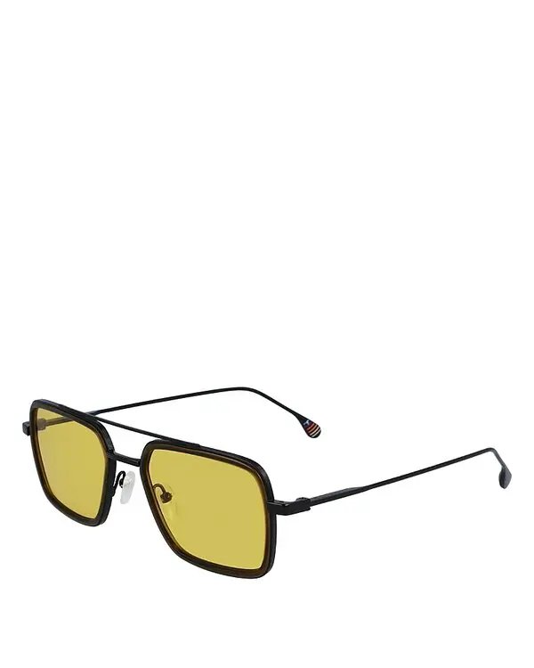 Paul Smith Hugon Navigator Sunglasses - Brown/green Solid