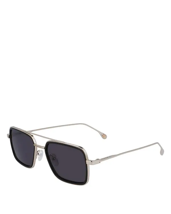 Paul Smith Hugon Navigator Sunglasses - Gold/gray Solid