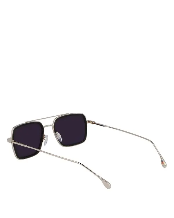 Paul Smith Hugon Navigator Sunglasses - Gold/gray Solid