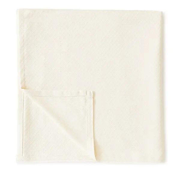 Bloomingdale'S Egyptian Cotton Diamond Blanket - Ivory