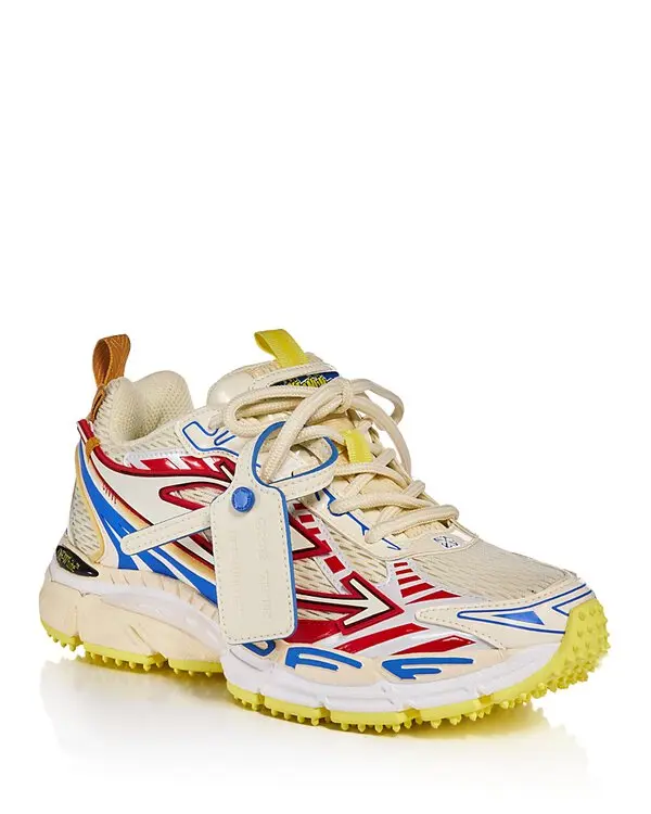 Off-White Be Right Back Sneakers - Blue Red