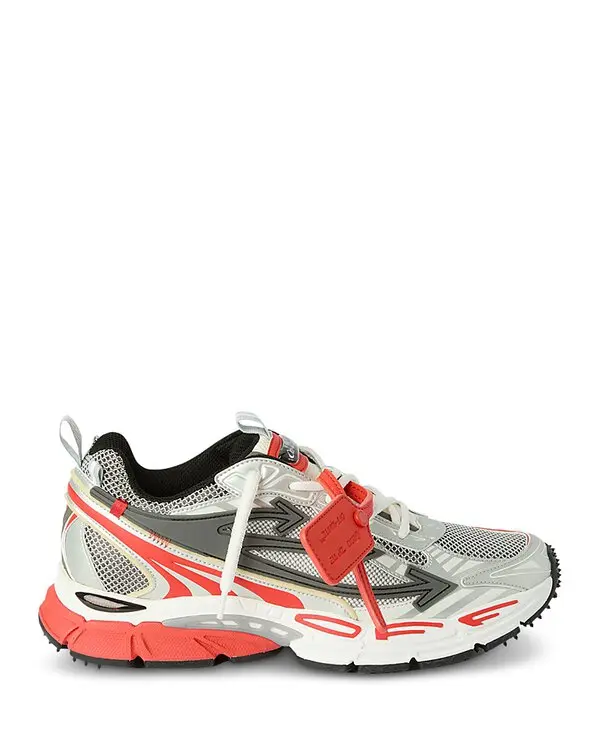 Off-White Be Right Back Sneakers - Gray/red