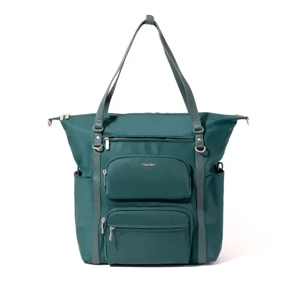 BAGGALLINI Nolita Convertible Backpack - Emerald Twill
