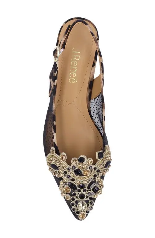 J. Reneé Strovanni Slingback Pumps