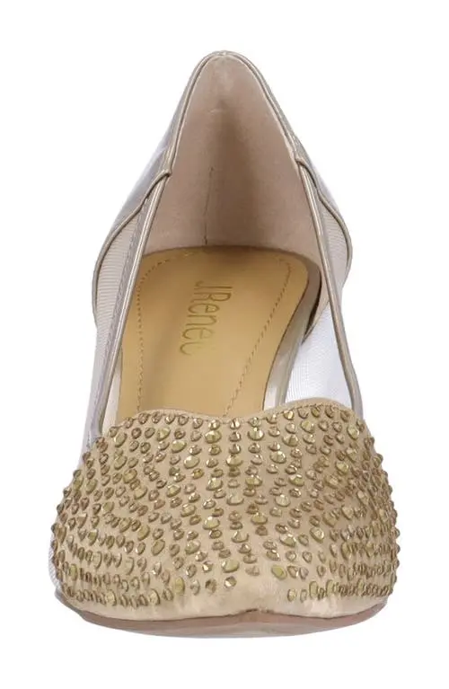 J. Reneé Coopid Pointed Toe Pump - Beige
