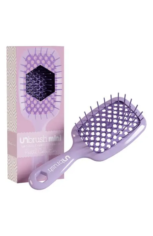 UNBRUSH Detangling Hair Brush Mini Pastel Collection - No Color