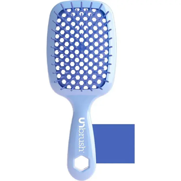 UNBRUSH Detangling Hair Brush Pastel Collection - Pastel- Periwinkle Light Blue