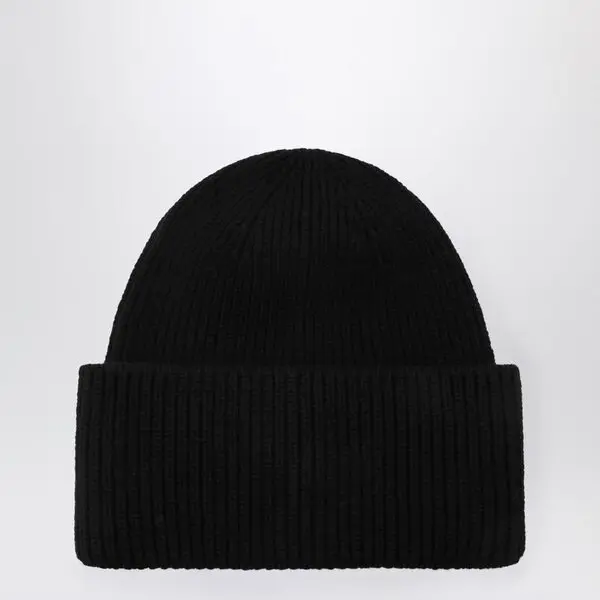 Destin Wool Cashmere Beanie - Black