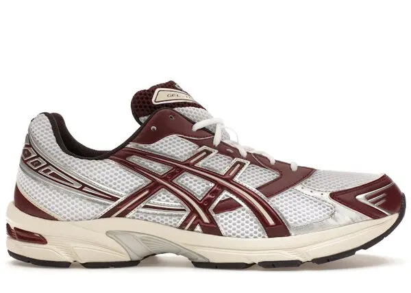 Asics Gel-1130in Sneakers - White/maroon Banner