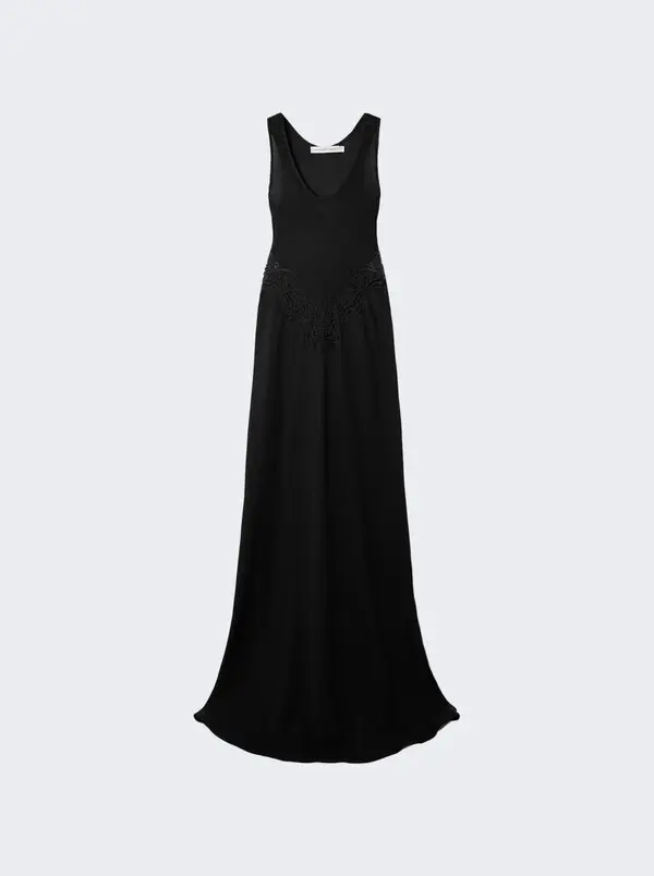 Christopher Esber Verna Lace Tank Dress - Black