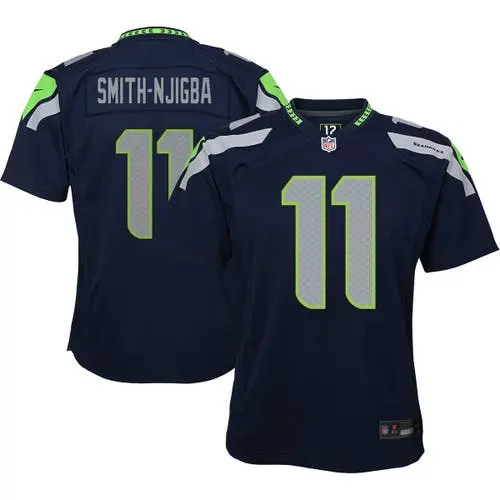 Nike Youth Jaxon Smith-njigba Seattle Seahawks Game Jersey - Navy
