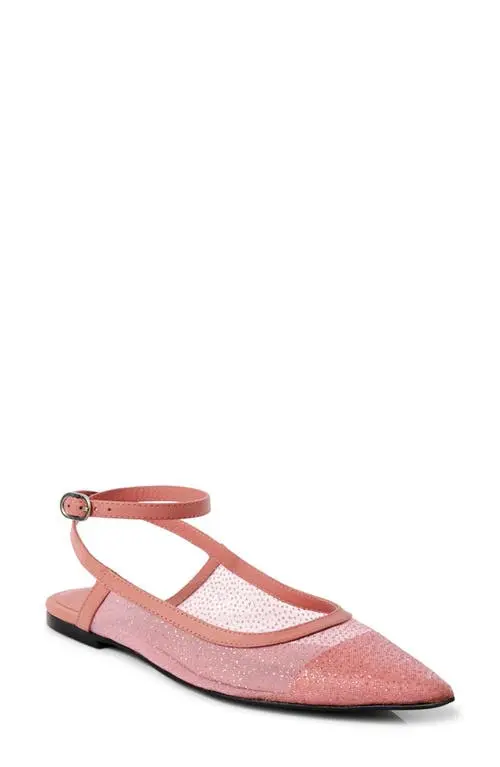 Free People Jules Glitter Mesh Flats