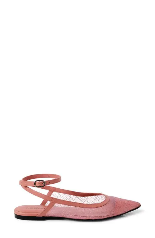 Free People Jules Glitter Mesh Flats