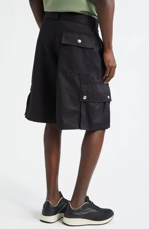 Jacquemus Le Cargo Bermuda Shorts - Black